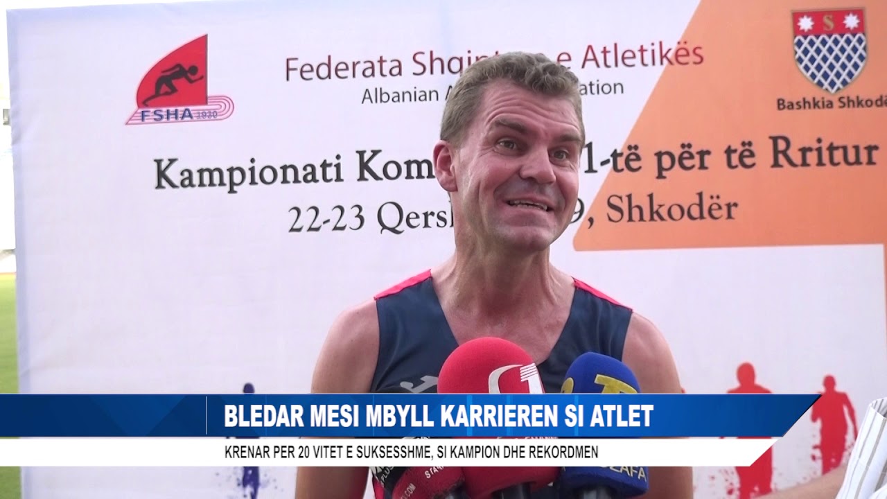 BLEDAR MESI MBYLL KARRIEREN SI ATLET - YouTube