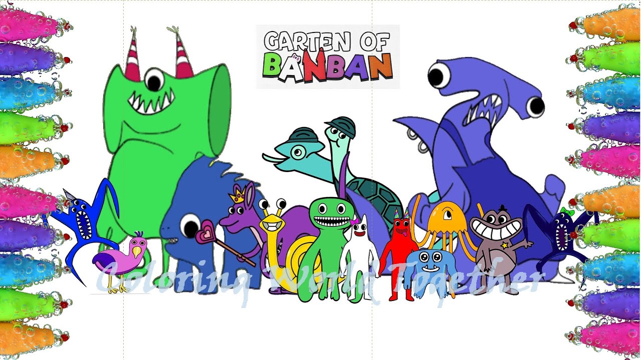GARTEN of BANBAN 5 - 6 | Handy Mandy & Beebo & Peebo And Other Bosses ...