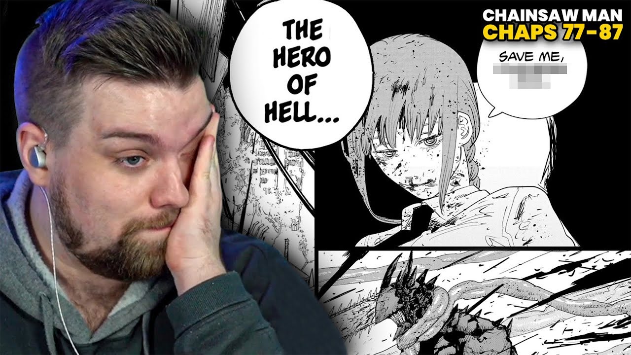 FIRST REACTION to Chainsaw Man MANGA: Chapters 77-87 | PAINSAW MAN IS ...