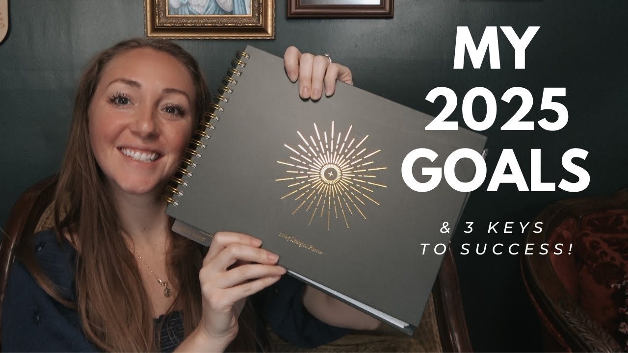 MY 2025 GOALS + 3 tips to actually achieve your goals! - YouTube