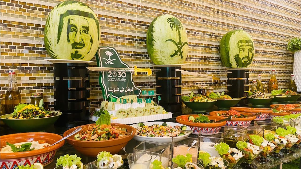 Happy saudi national day join with us for lovely and delicious lunch ...