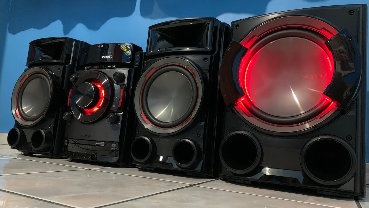 Mini System LG CM8430 1350w RMS XMETAL BASS - YouTube
