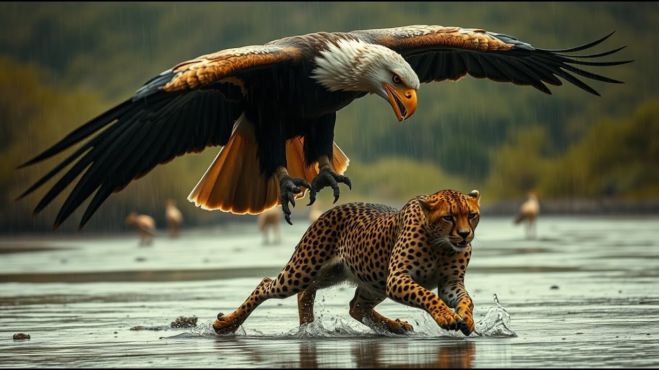 Most Dangerous Eagle Attacks With Others Animals #animalfacts # ...