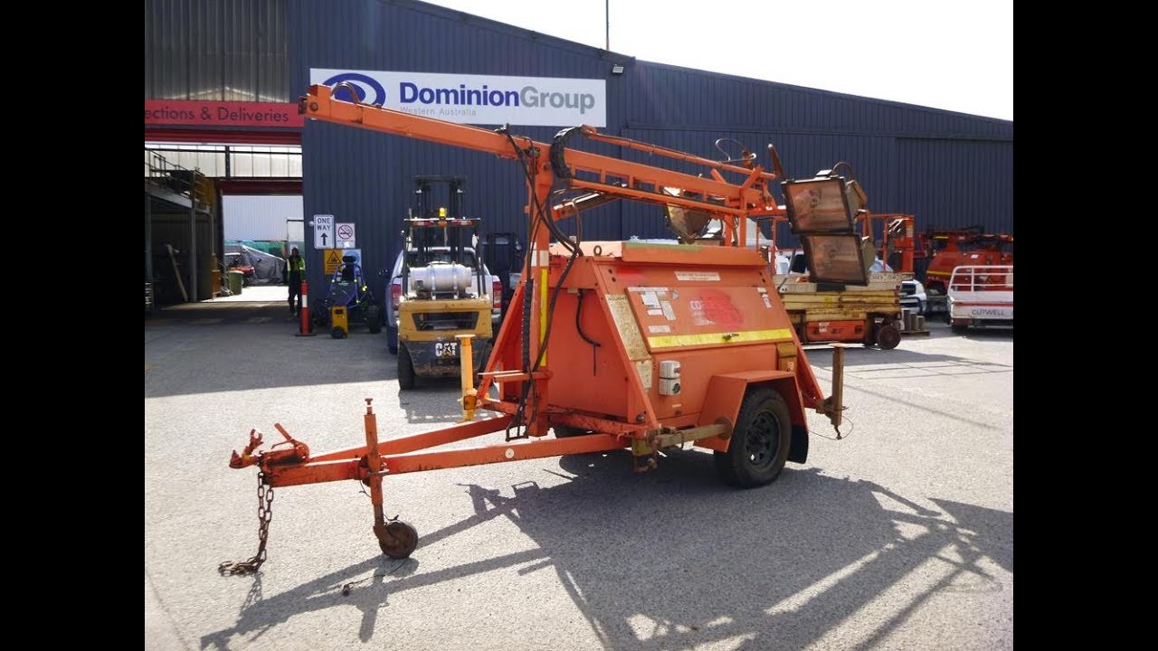 GA1086 - 2011 Allight Lighting Tower - YouTube