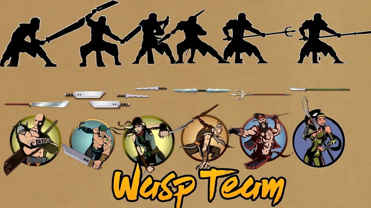 Weapon 🥵Vs Weapon 😱 Wasp Team Fight🔥 #shadowfight2 #shadow #ninjagaming ...