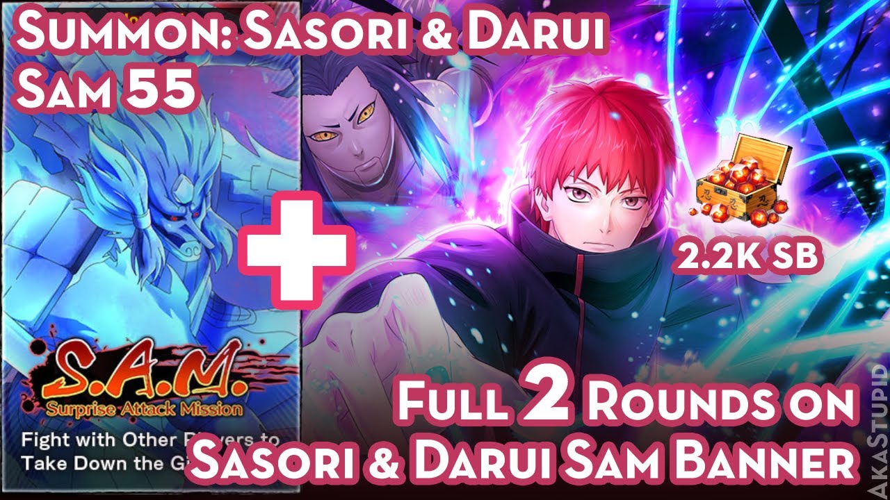 [NxB] Summon + Sam 55: Sasori & Darui - 2.2k Sb - NxB NV - YouTube