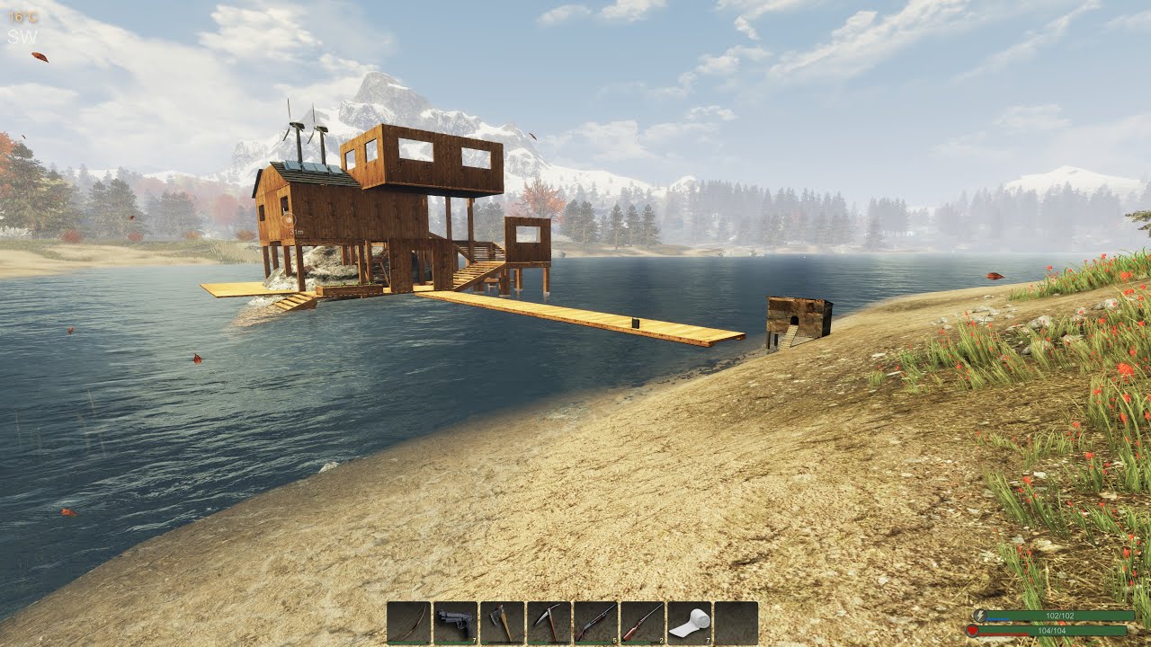 Subsistence Game (German) #008 BKE-Erweiterung und Hühnerstall - YouTube