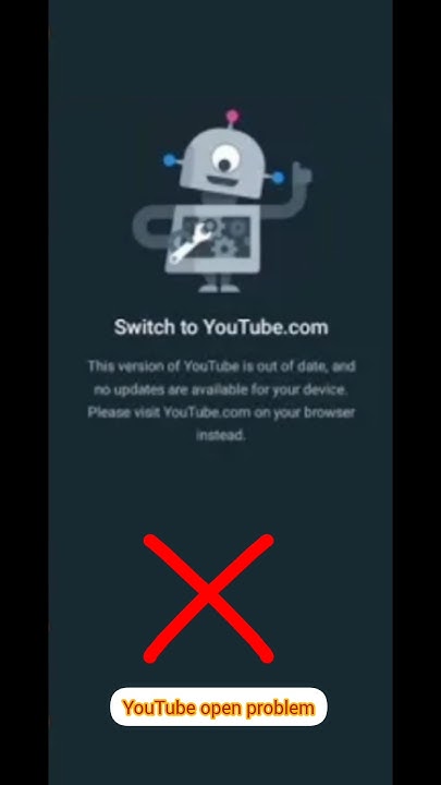 Switch to youtube.com problem 2025 YouTube open problem 2025 #shorts #switch_to_YouTube._com ...