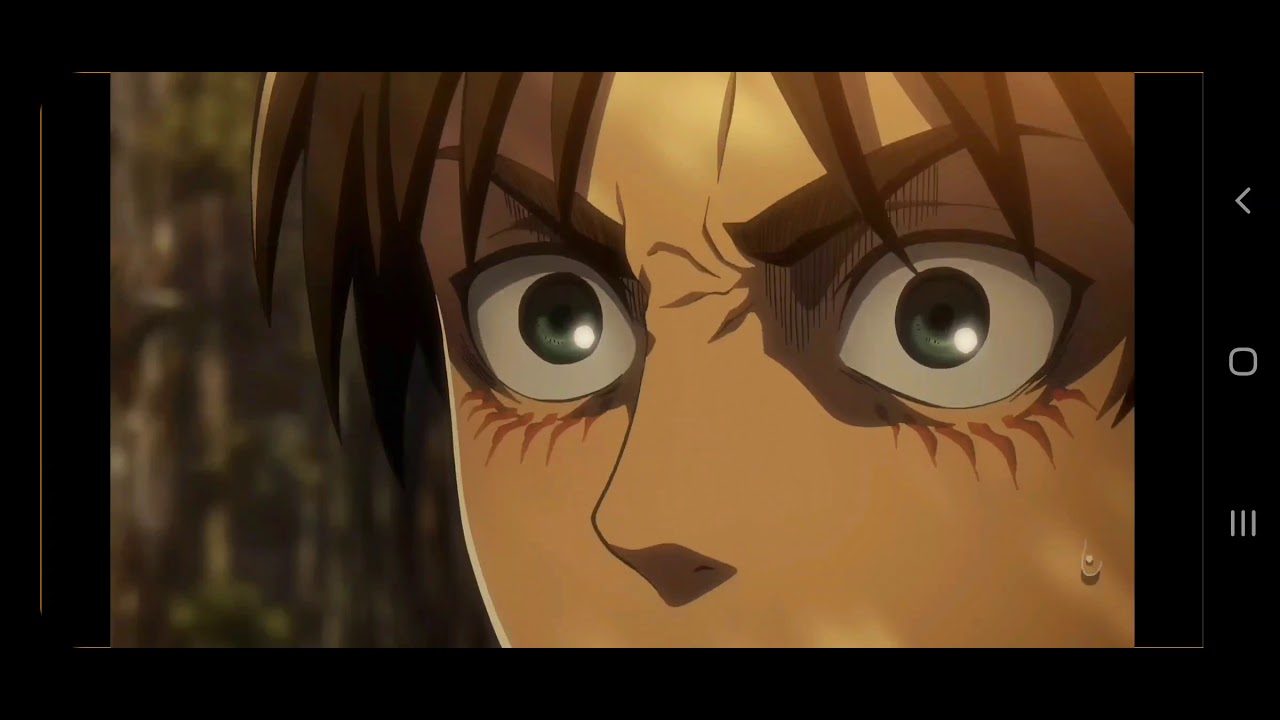 Eren attacks Reiner in the forrest without hands - YouTube