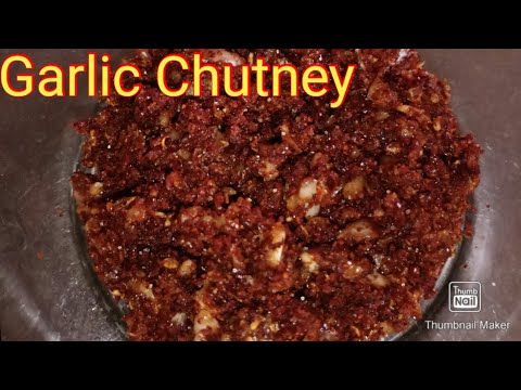 How to make garlic chutney || lahsun ki Cutney || lasan Ni chutney | My ...