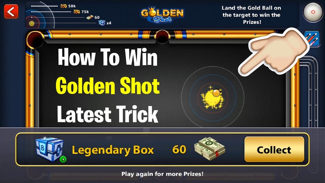 How To Win Golden Shot In 8 Ball Pool (English) - YouTube