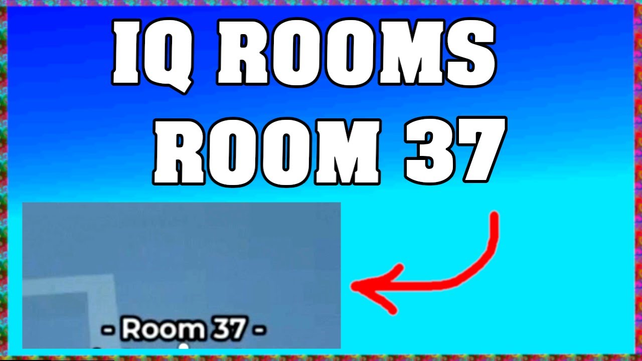 ROOM 37 Rubiks IQ ROOMS Roblox Walkthrough [Full Guide in English ...