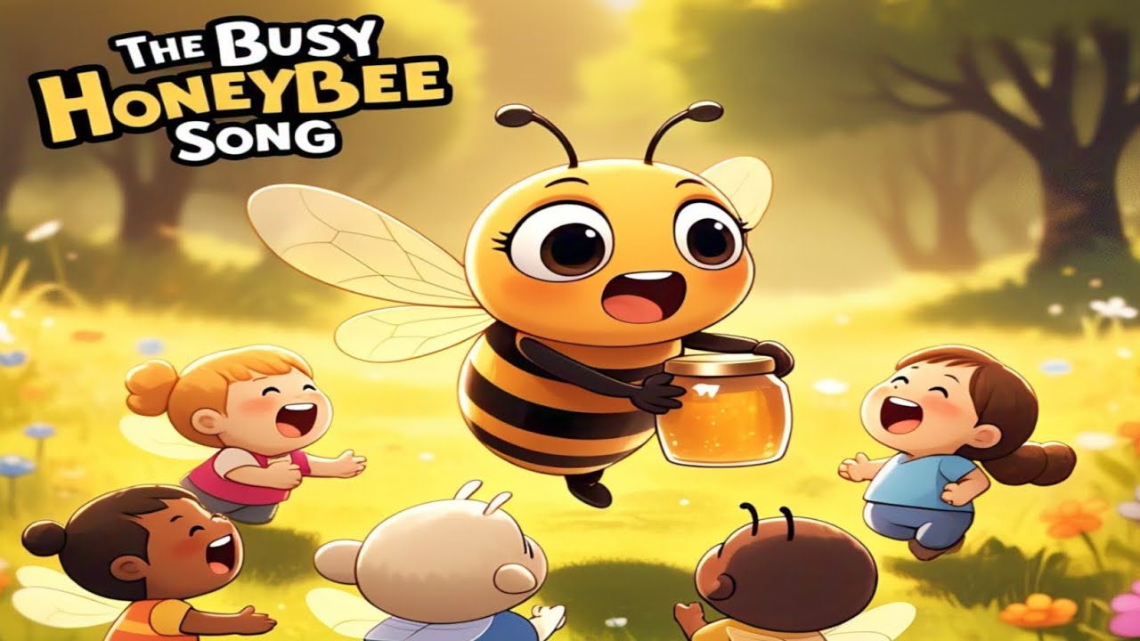 The Bees Go Buzzing / Honeybee Song/ Nursery Rhymes / Songs of Bees by ...