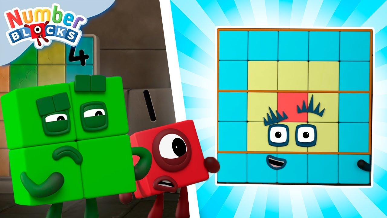 🗺️ We're going on a Square Hunt! 🟩 | Counting for Kids | 12345 ...