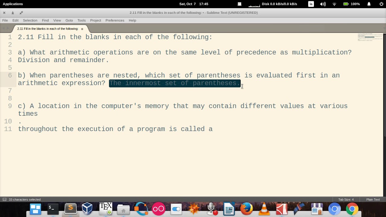 C How to Program Sixth Edition (Deitel & Deitel), exercise 2.11 - YouTube