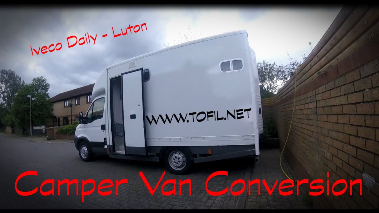 DIY Camper Van Conversion Motorhome Self Build 🚐 Iveco Daily Luton ...