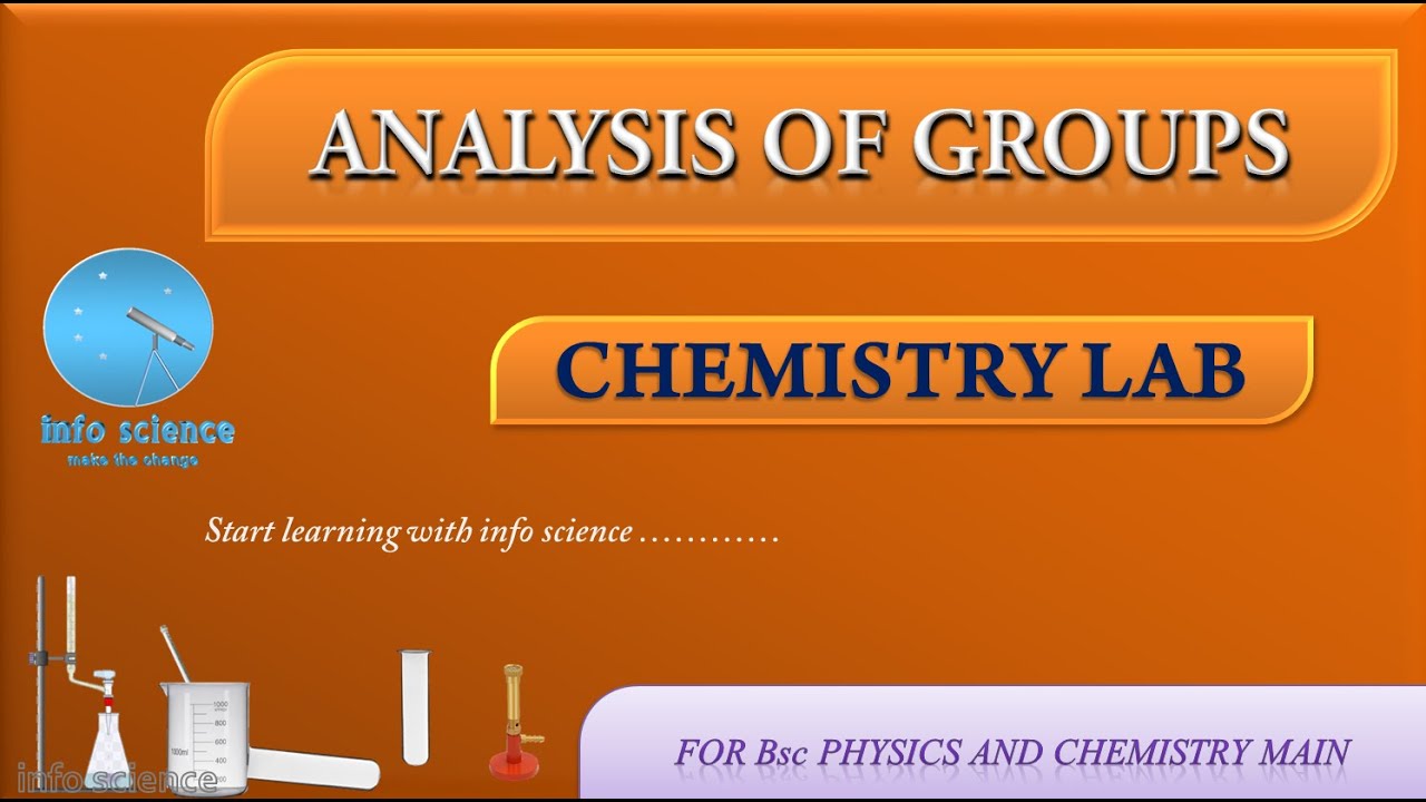 Analysis of groups || Cation Analysis ||Chemistry practical - YouTube