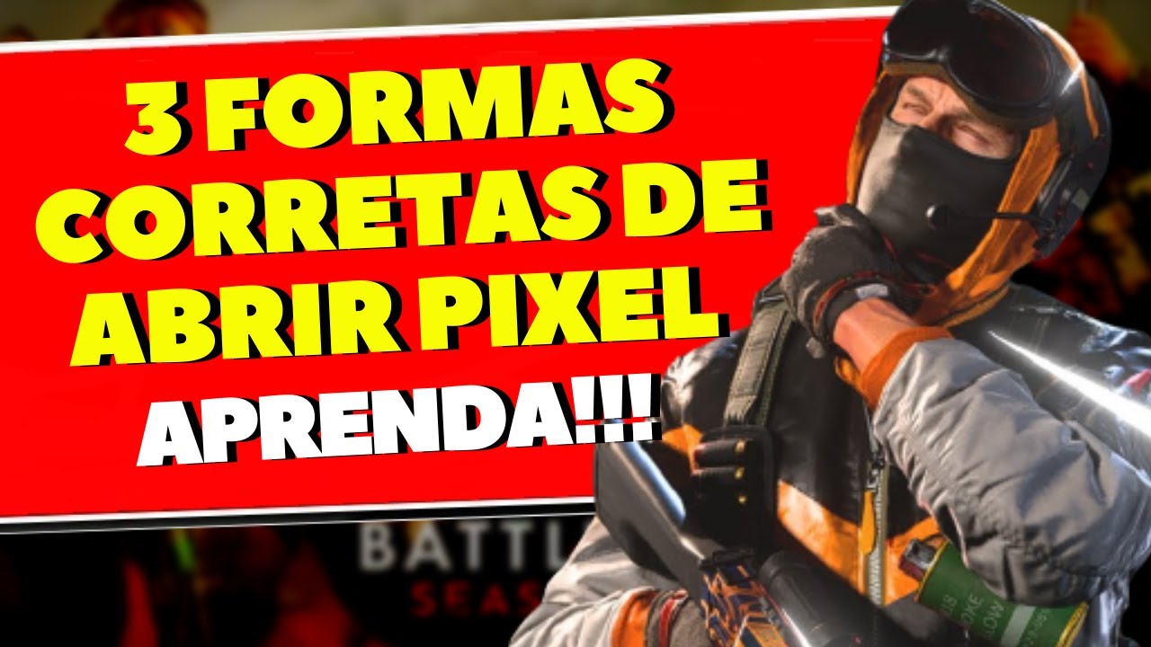 Como Abrir Pixel Do Jeito Certo no Cod Warzone e Modern Warfare- 3 ...