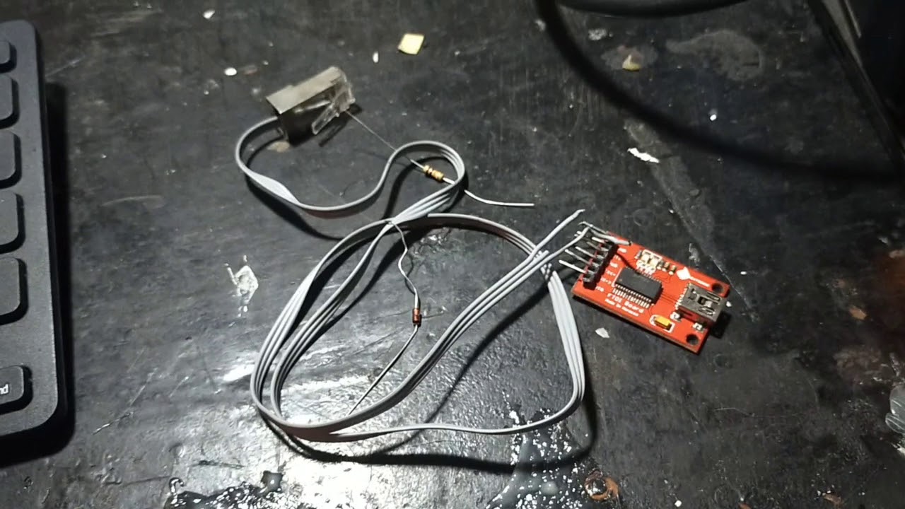 montage d Un interface pour programme un radio icom - YouTube