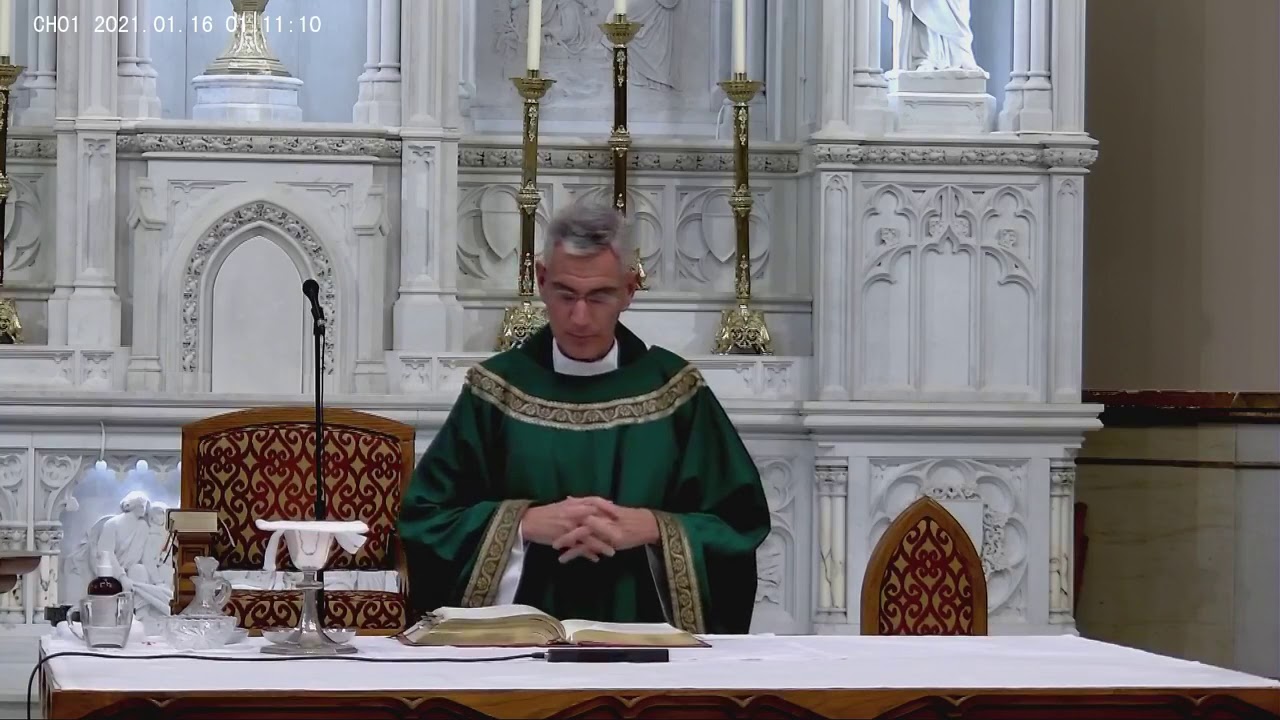 St. Peter Cathedral - Friday of the first week in Ordinary Time, Father ...