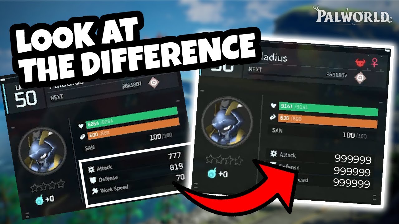 Palworld - IV's & How To Breed The BEST PALS - YouTube