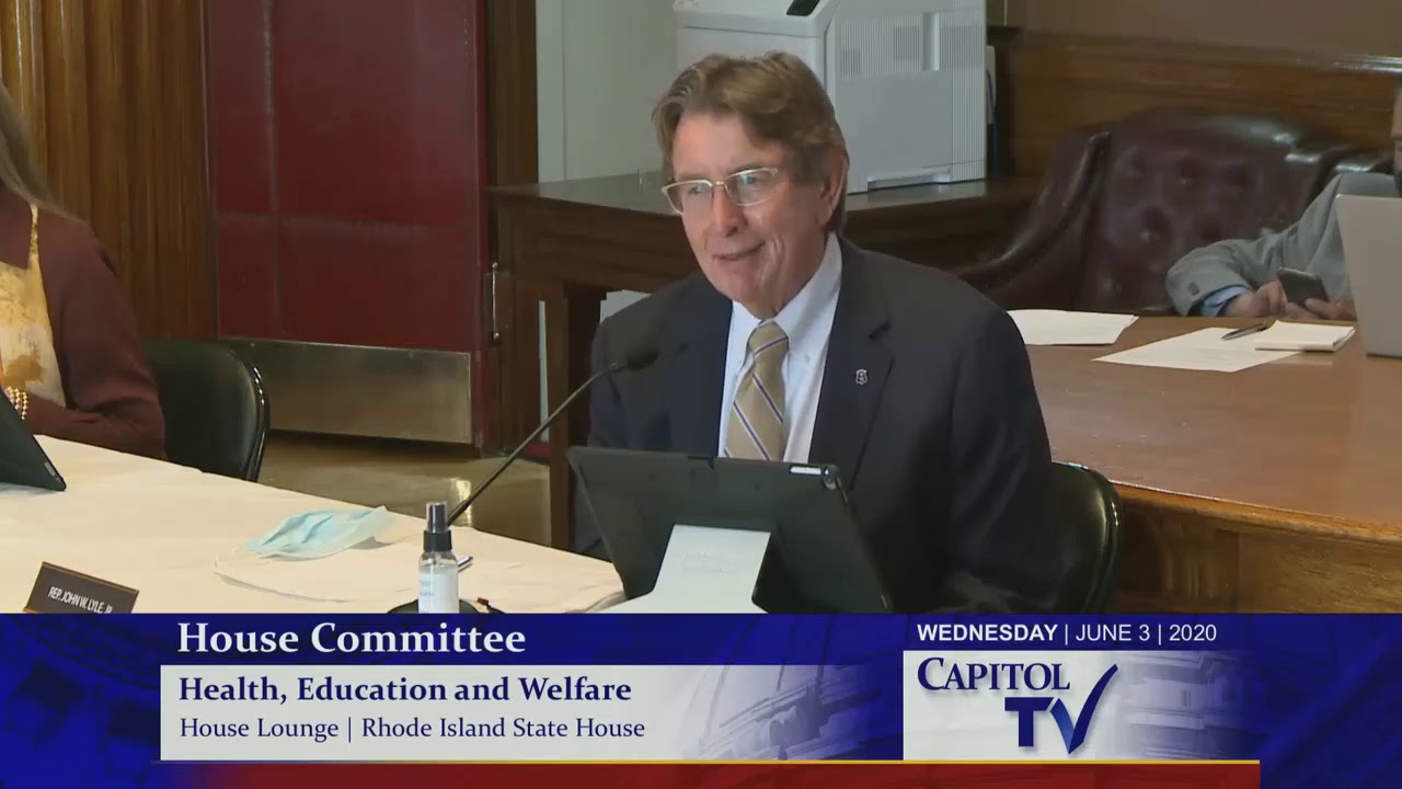State Representative John W. Lyle Jr. - Testing Students Remotely - YouTube