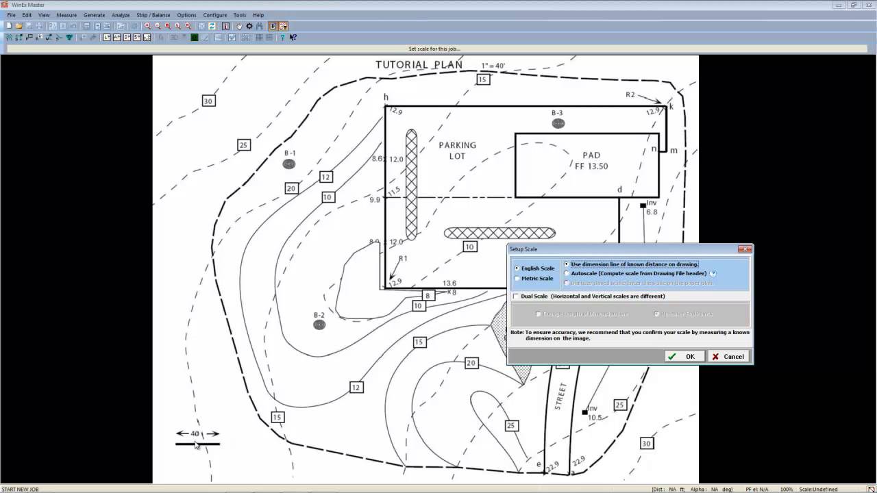 Getting Started with an onscreen Takeoff for earthwork estimates - YouTube