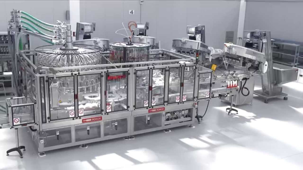 Multiproduct Filler Capper Monoblock - YouTube