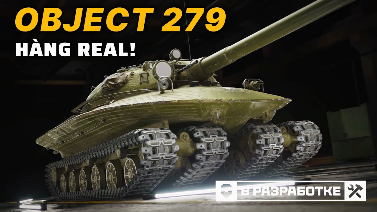 Object 279 có thật ngoài đời sắp vào game! - YouTube