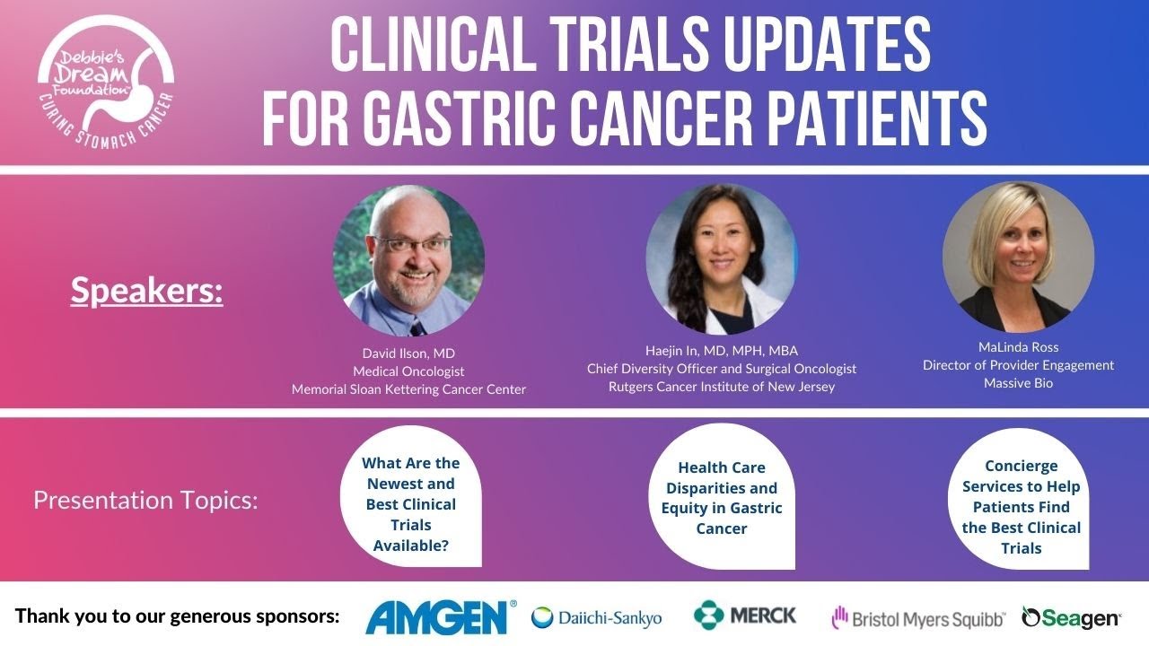 Clinical Trials Updates for Gastric Cancer Patients - YouTube