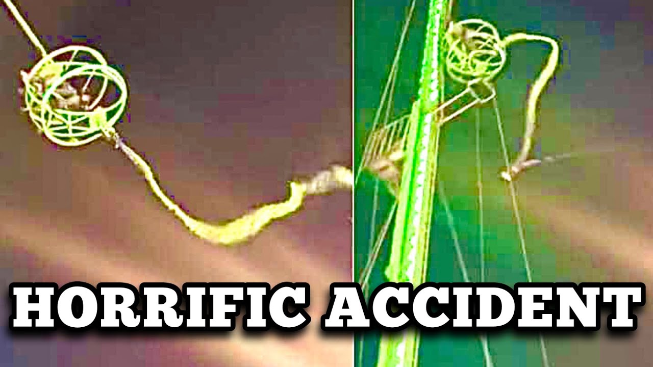 SlingShot Accident at Theme Park Caught on Video - YouTube