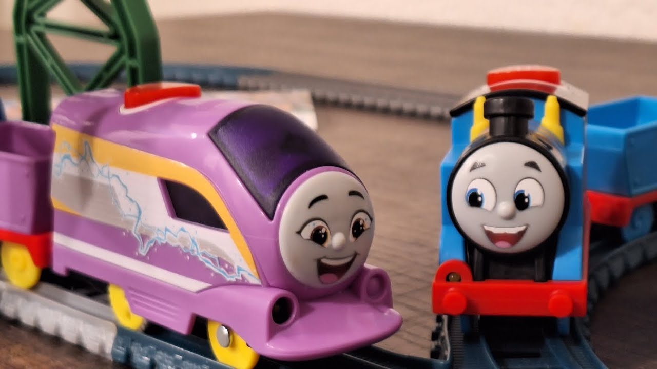 Unboxing Talking Thomas and kana with @ethanonna - YouTube