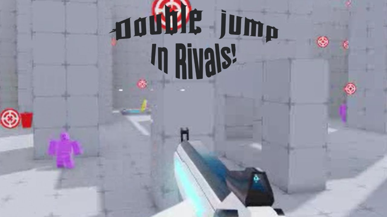 How to double jump in Rivals - YouTube
