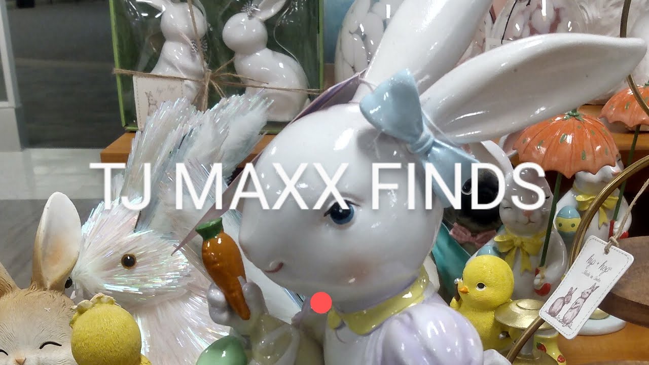 TJ MAXX NEW FINDS | EASTER DECOR - YouTube