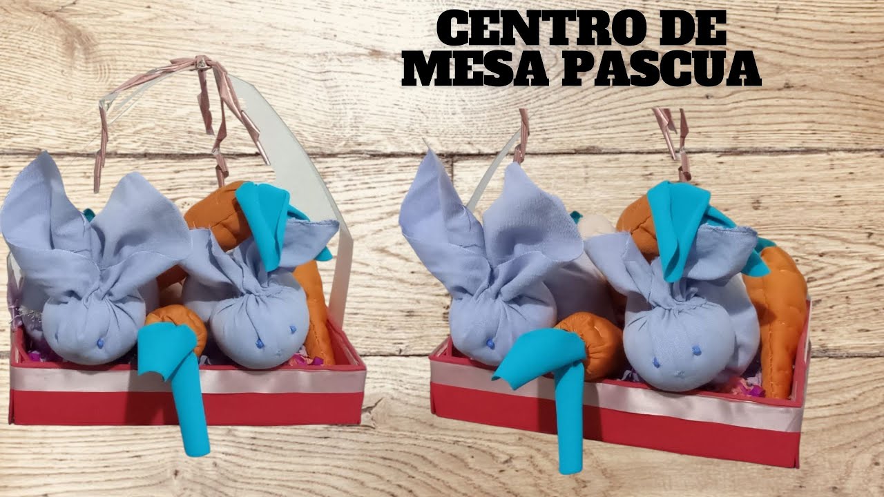 Cesta Centro de Mesa dia de Pascua -Easter Centerpiece Basket - YouTube