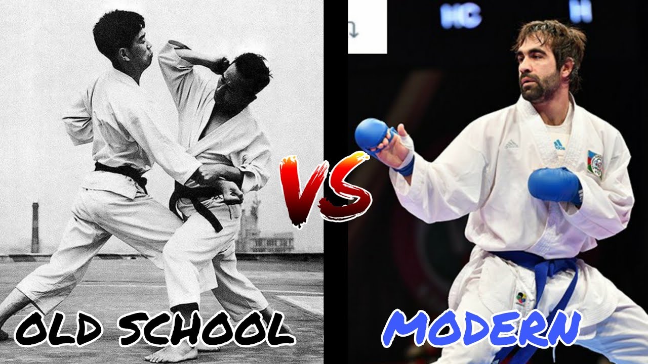 Old school vs modern karate | shotokan kumite | tribute - YouTube