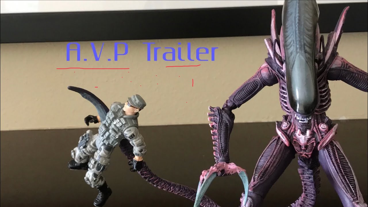 Alien vs. predator stop motion Trailer - YouTube