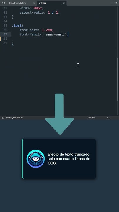 Texto truncado con #css #html - YouTube