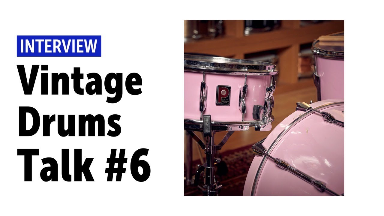 Premier Resonator Drumkit | Vintage Drum Talk #6 - YouTube
