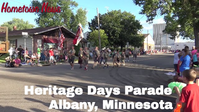 Albany Minnesota Parade August 6, 2016 | Hometown News - YouTube