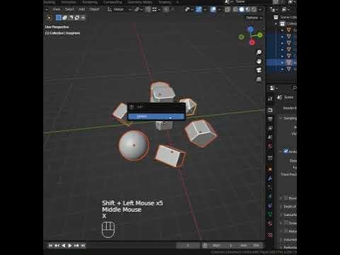 Select invert blender tutorial.#shorts - YouTube