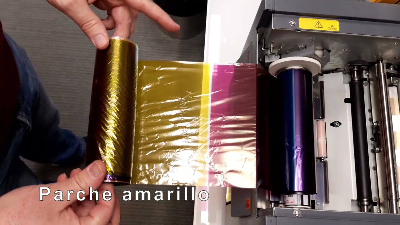 Reparar ribbon impresora Kodak 6850 - YouTube