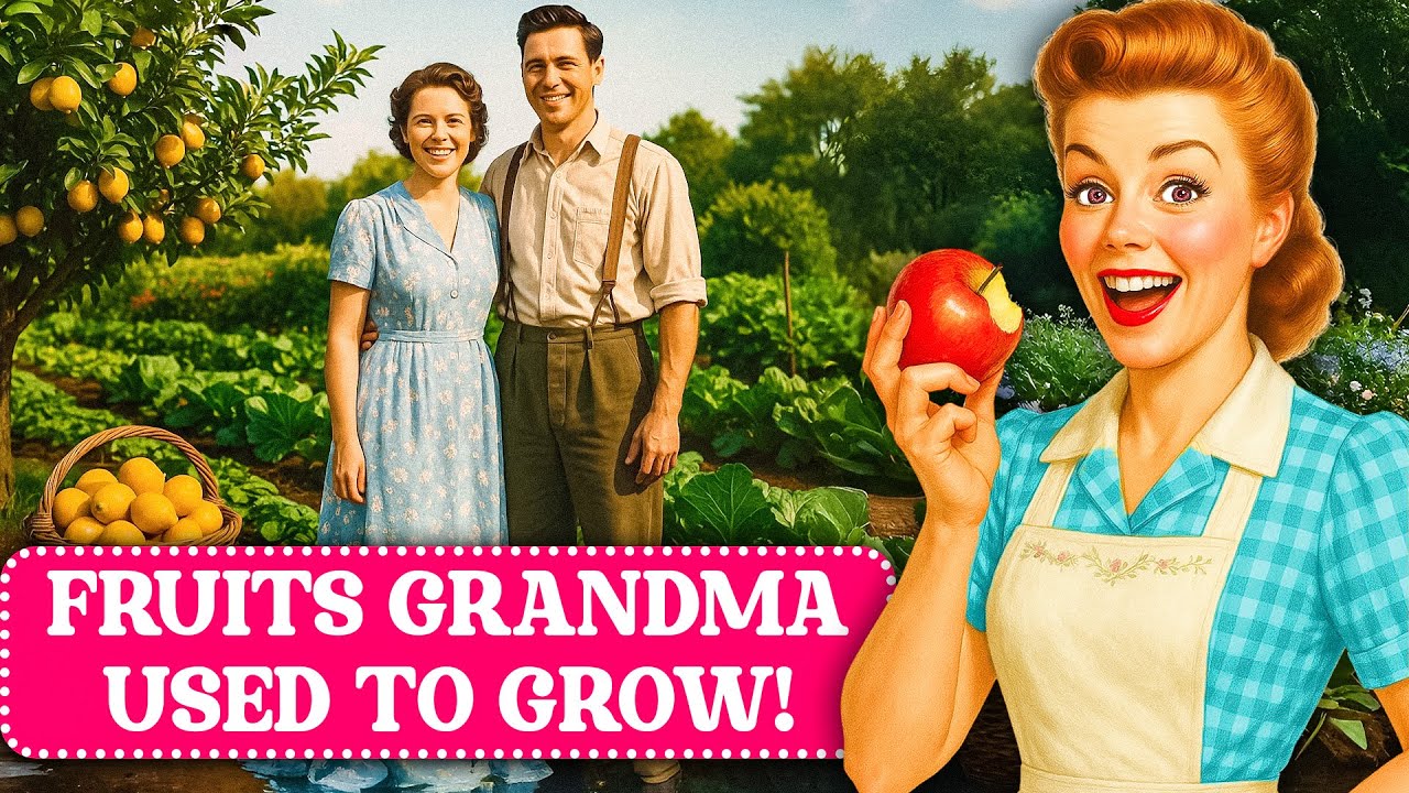20 FRUITS Grandma Grew That We NEVER See Today - YouTube