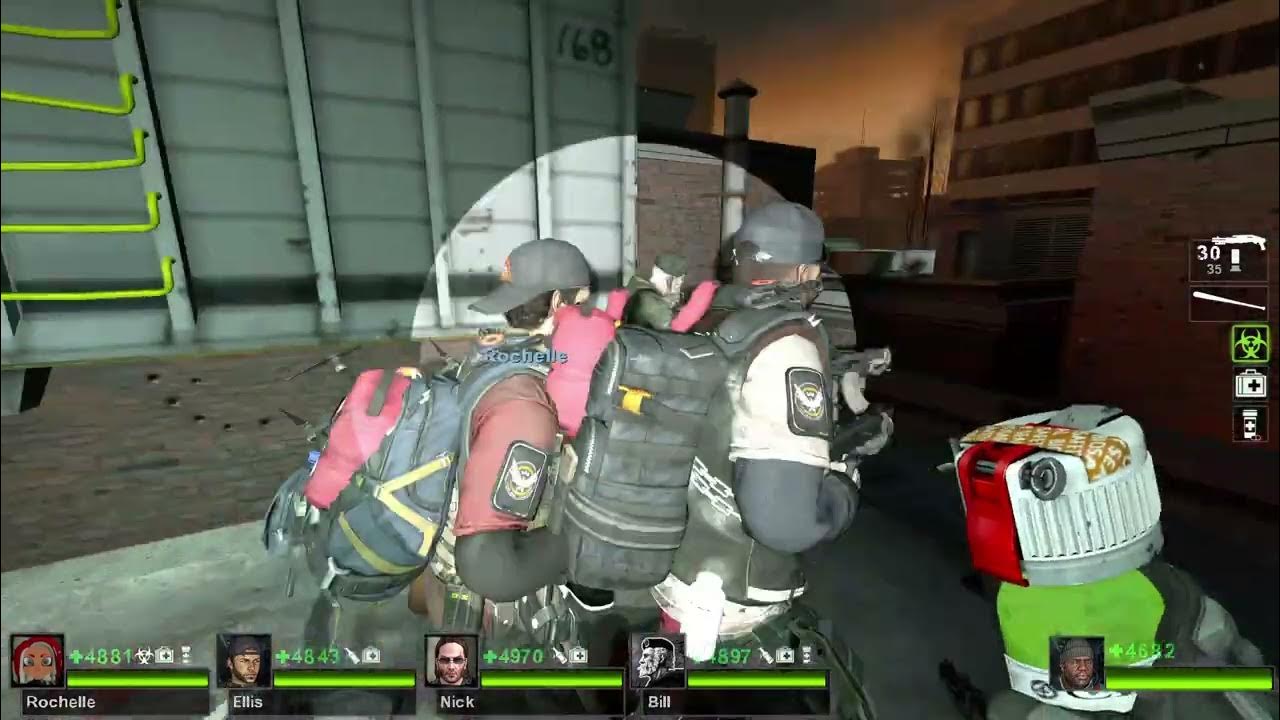 Left 4 Dead 2 - Dead Air Campaign With 8 Survivors Expert Gameplay Take 2 (As Coach) - YouTube