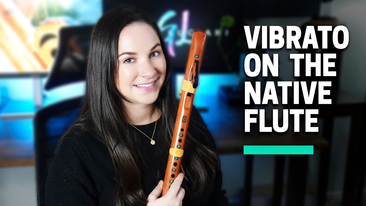 How To Make That Wavy Sound On The Native Flute | How To Do Vibrato On ...