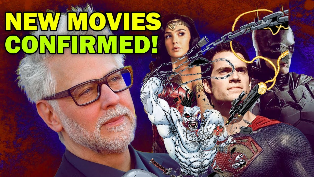 5 New Upcoming DC Movies CONFIRMED By James Gunn - YouTube