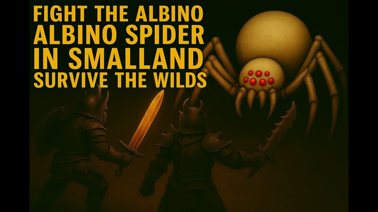 Fighting the Albino Spider - Smalland Survive the wilds - YouTube