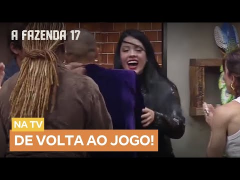 Após a eliminação de Fernando, Rayane retorna à Sede | A Fazenda 17