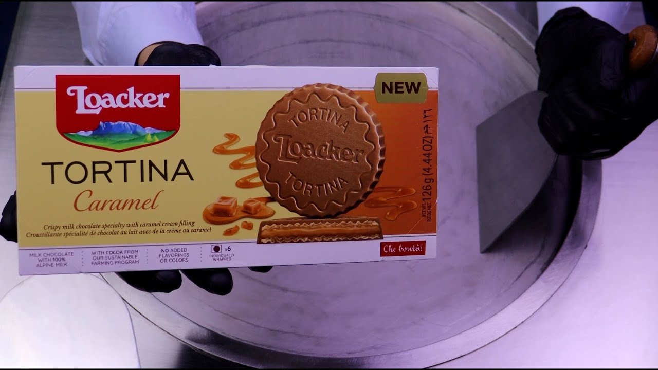 Loacker TORTINA Original chocolate - milk - How to make an Ice Cream ...