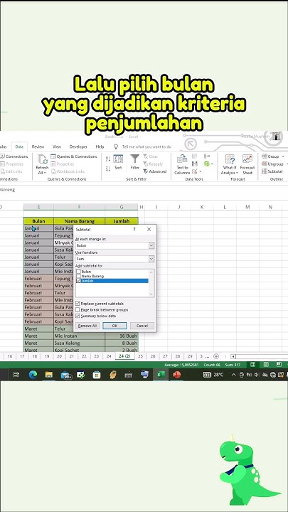 Jumlahin kriteria sat set#trickyexcel #tutorialexcel #tutorial #jagoexcel #excel #exceltips # ...